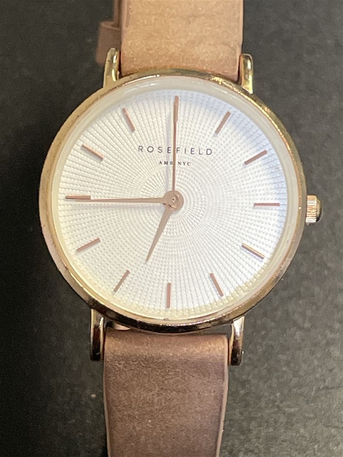 ROSEFIELD H32-RF333 Gold Stainless Steel Watch Auction (0022-5058820 ...