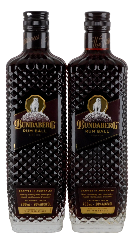 Bundaberg Rum Royal Liqueur, Rum Ball (2x 700mL). Auction (0020 ...