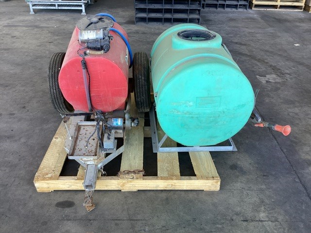 Tag Along Spray Unit And Rapid Spray Skid Mounted Tank Auction (0093 ...