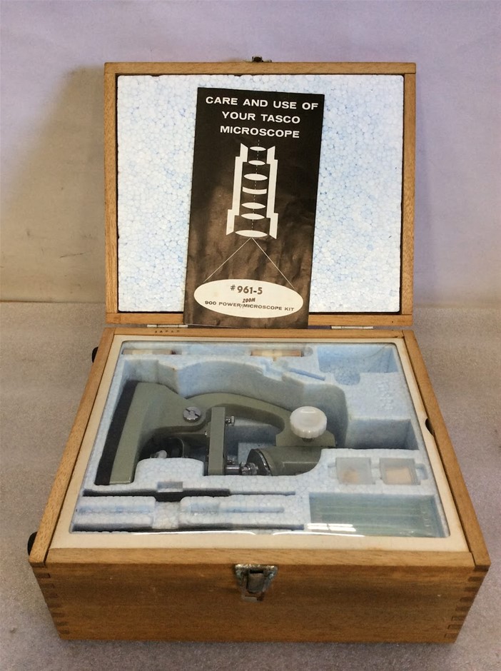 Tasco ZOOM 900X POWER-CALCULATOR Auction (0074-2563627) | Grays Australia