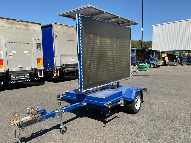 2021 ATM VMS Single Traffic Control Unit Trailer Auction (0005-9056229 ...