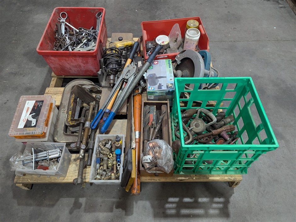 Mixed Pallet of tools Auction (0012-3031620) | Grays Australia