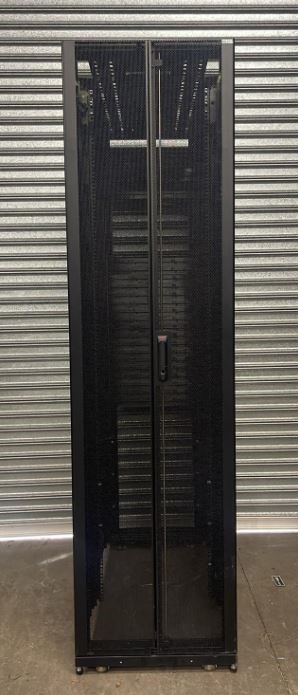 APC AR3307 48U Black Rack Cabinet Auction (0084-2563519) | Grays Australia