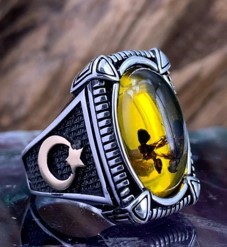 18kWhite Gold Plated Ant Ring, Handmade Auction (0003-2563720) | Grays ...