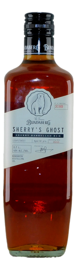 Bundaberg Sherry's Ghost Rum Aged 2 Yrs (1x 700mL), QLD. Auction (0035-10732503) | Grays Australia