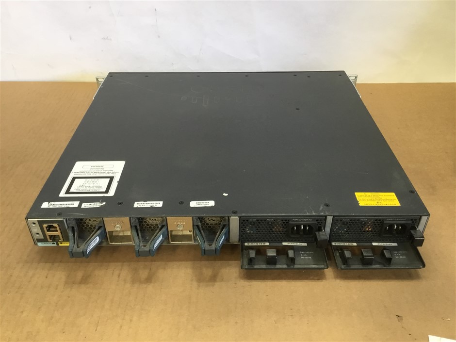 Cisco Catalyst 3650 Series WS-C3650-48PD Switch Auction (0002-2564051 ...