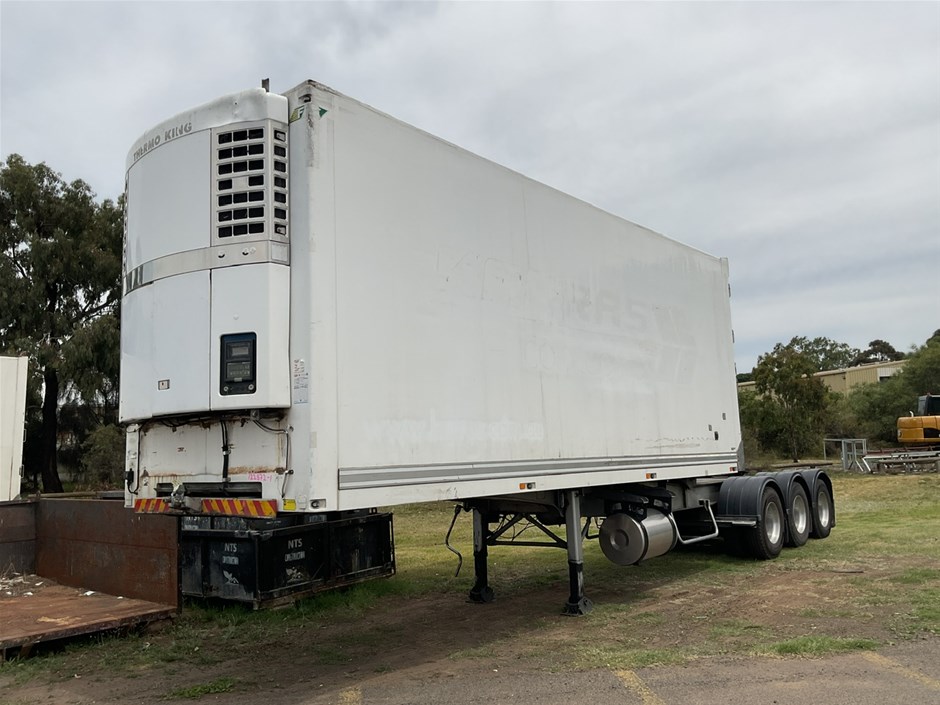 2003 FTE 3A Triaxle Refrigerated Lead Trailer Auction (0001-3031855 ...
