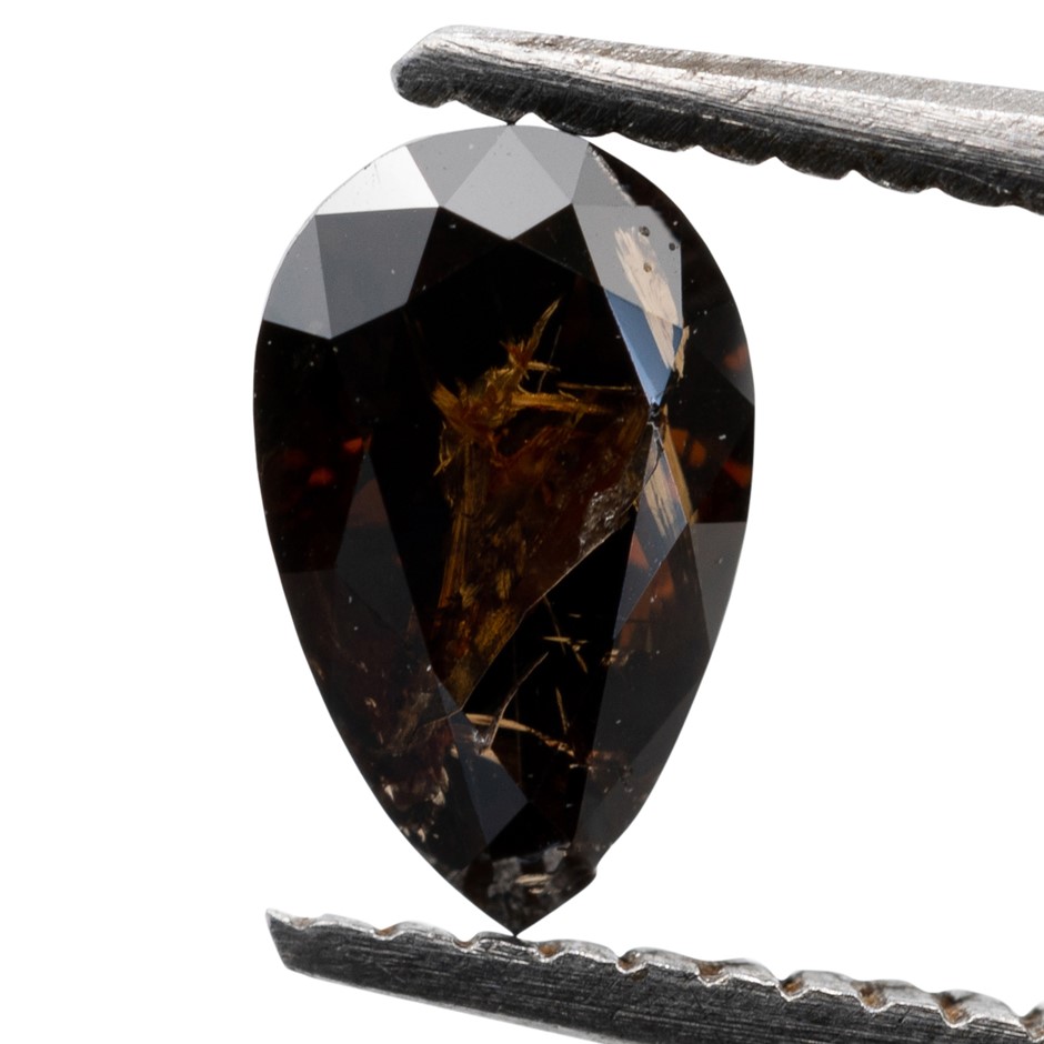 0.37ct Genuine Untreated Champagne Diamond Auction (0001-2565391) | Grays Australia