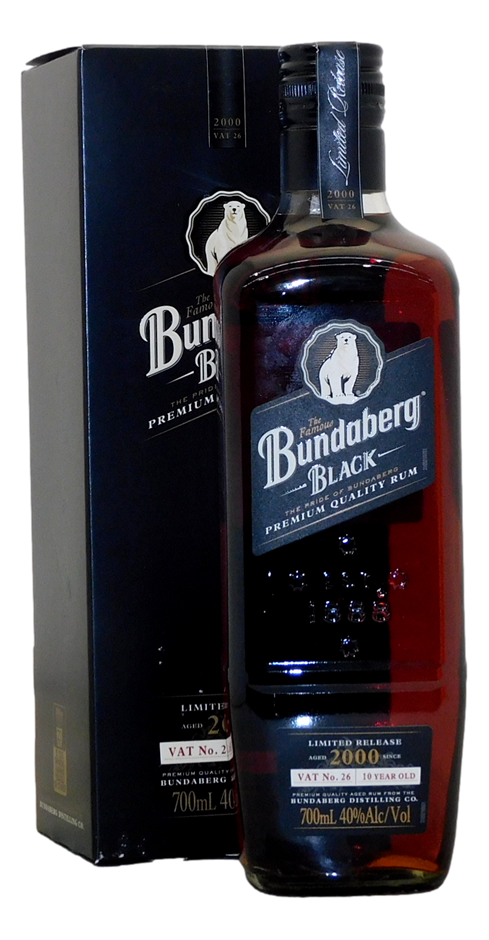 Bundaberg Rum Vat no. 26 Black label 2000 (1x 700mL), QLD Auction (0037-10732987) | Grays Australia