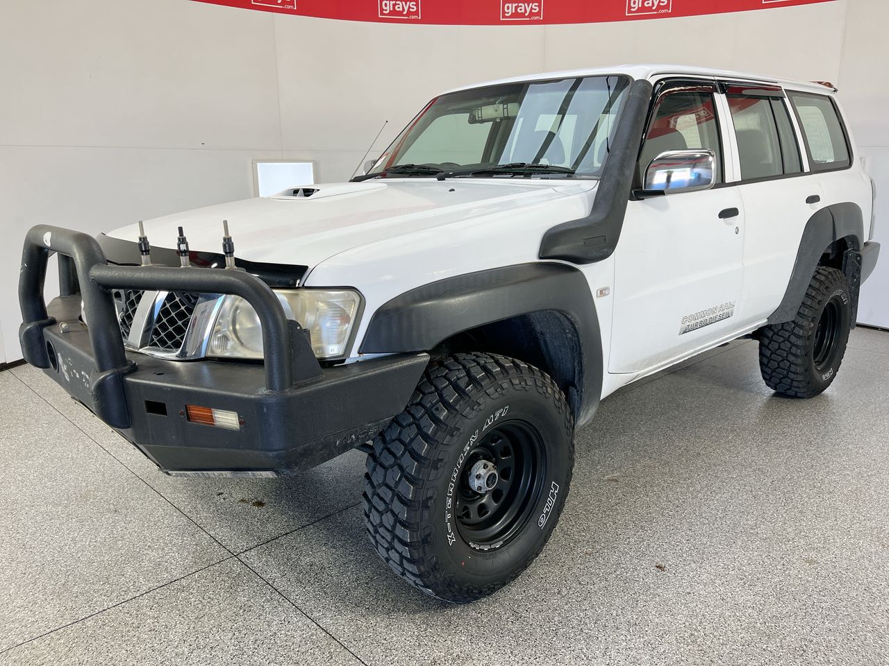 2009 Nissan Patrol DX (4x4) GU Turbo Diesel Automatic Wagon Auction ...