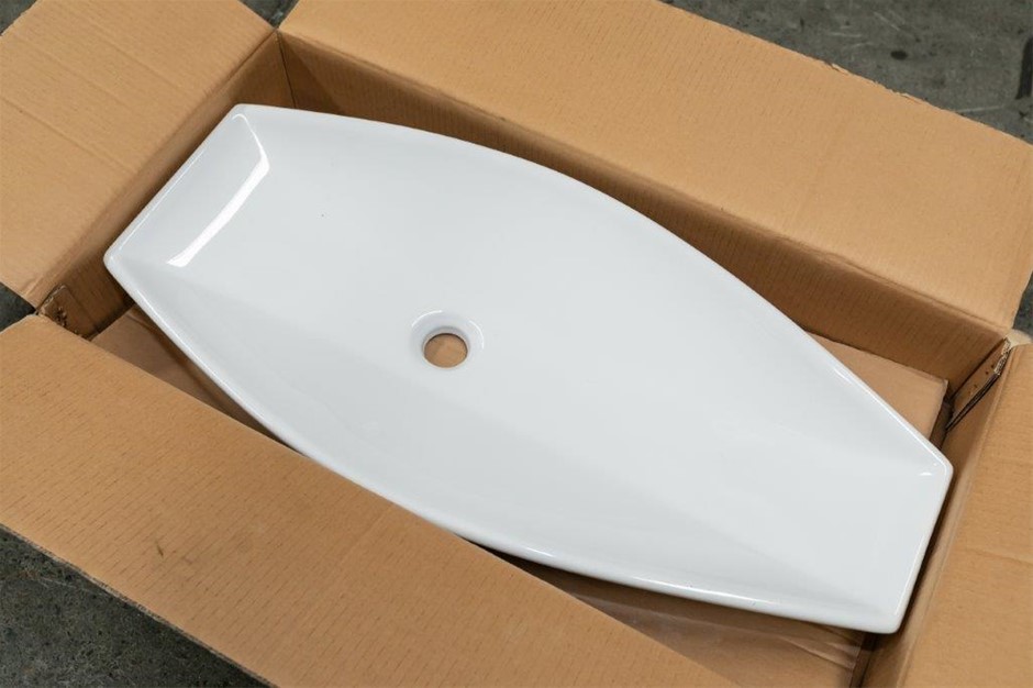 2x Ceramic Basin In Packaging Auction (0101-5058920) | Grays Australia