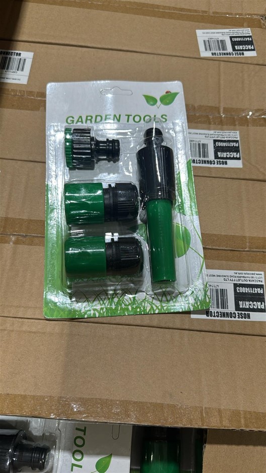 1/2” Garden hose Fittings Box of 20 Packets Auction (0028-2564524 ...