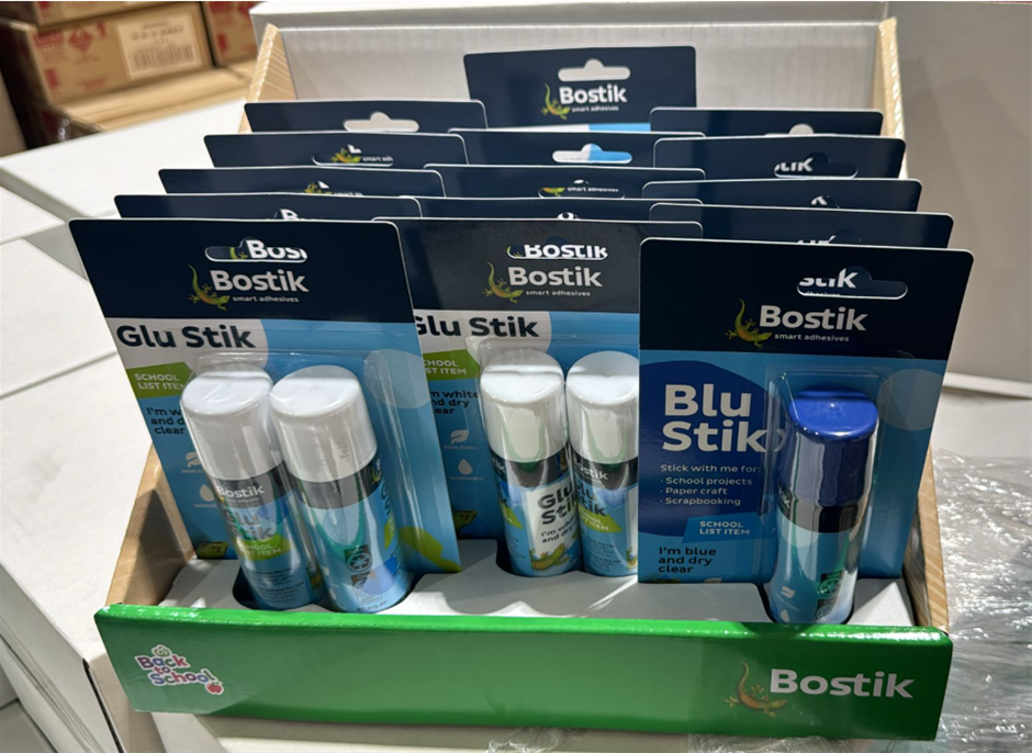 Box of Bostik Glue & Blue Sticks (20 Glu Sticks & 5 Blu Sticks) Auction ...