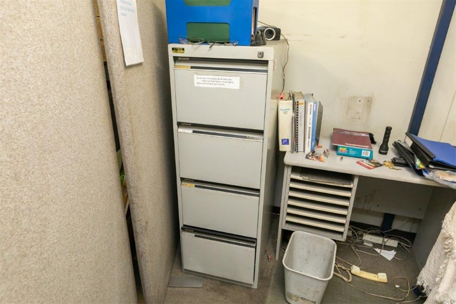 4-Drawer Filing Cabinets Auction (0206-5058986) | Grays Australia