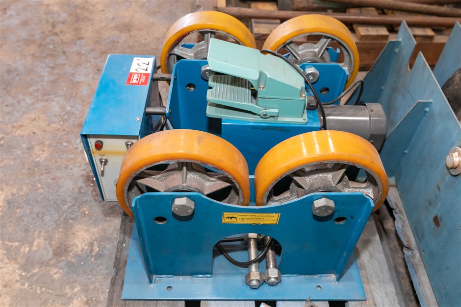 PROARC Horizontal Pipe / Round Bar Roller With Satellite Rollers ...