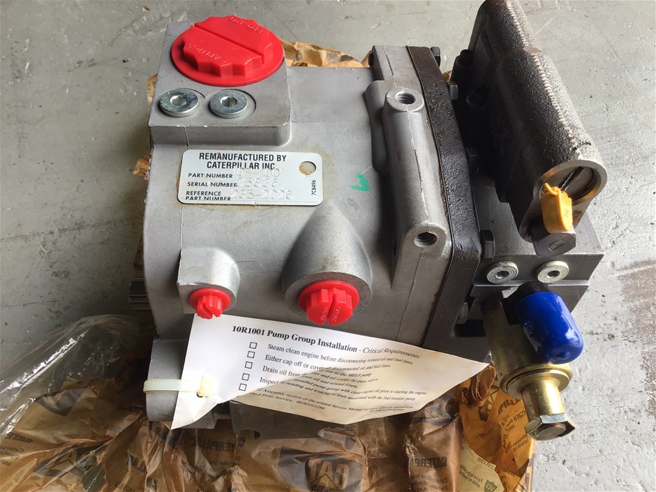 HUI pump caterpillar Auction (0032-8019798) | Grays Australia