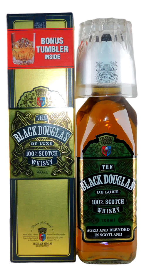The Black Douglas De Luxe Scotch Whisky (1x 700mL) Auction (0020 ...