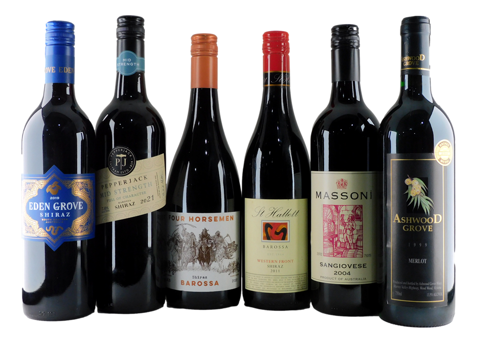 MIXED Reds Various (6x 750mL) Auction (0033-10733146) | Grays Australia