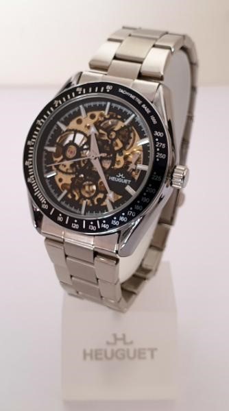 HEUGUET Mark 1 Men's Automatic Openworked Watch Auction (0001-2564898 ...