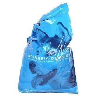 SIGNATURE Nature's Domain Dog Food, Salmon Meal & Sweet Potato Formula ...