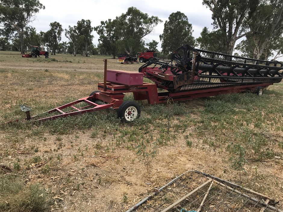 Case IH 31ft Draper Front - For Parts Only Auction (0004-3032102 ...