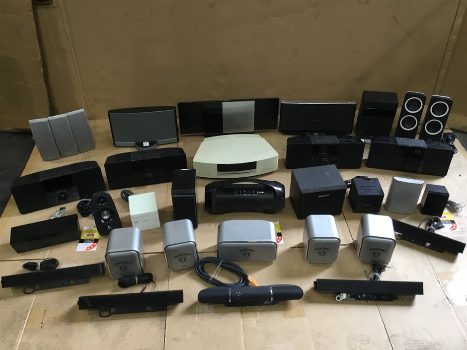 BOSE/Panasonic/SOUNDFREAQ/Logitech/SAMSUNG/SONY/HP SPEAKER SYSTEM ...
