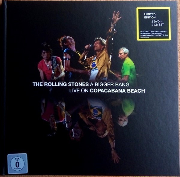 THE ROLLING STONES A Bigger Bang Live on Copacabana Beach Limited ...