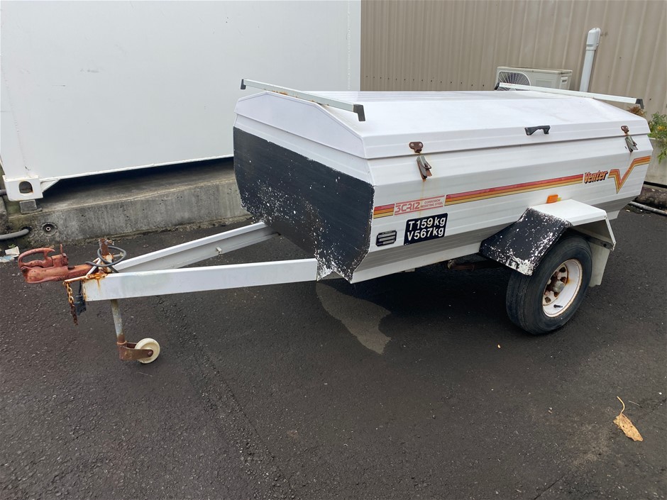 Venter Enclosed Box/Camper Trailer Auction (0071-5060491) | Grays Australia