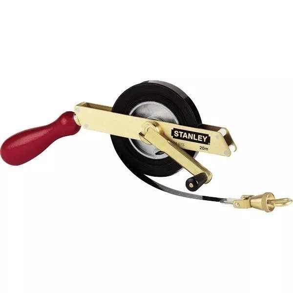 STANLEY 10M IPM Dipping Tape Black Etch, Brass Frame, Metal Winding ...