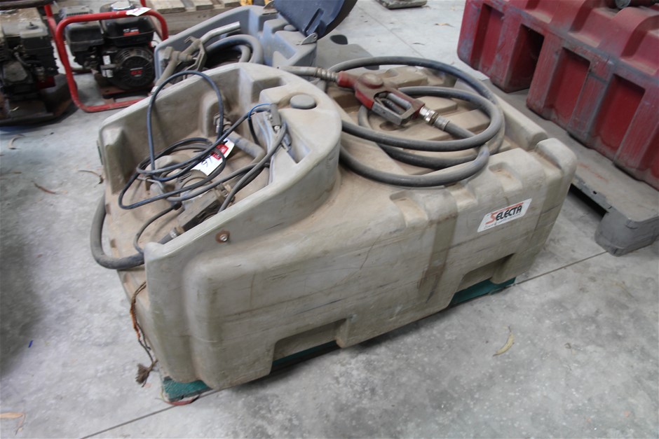 Selecta Tray Mount Poly Diesel Refuelling & Storage Unit Auction (0016 ...