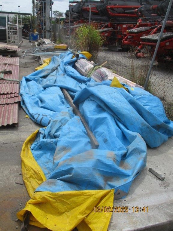 Open Top 40 Foot Container Tarpaulin Auction (0020-7056143) | Grays ...