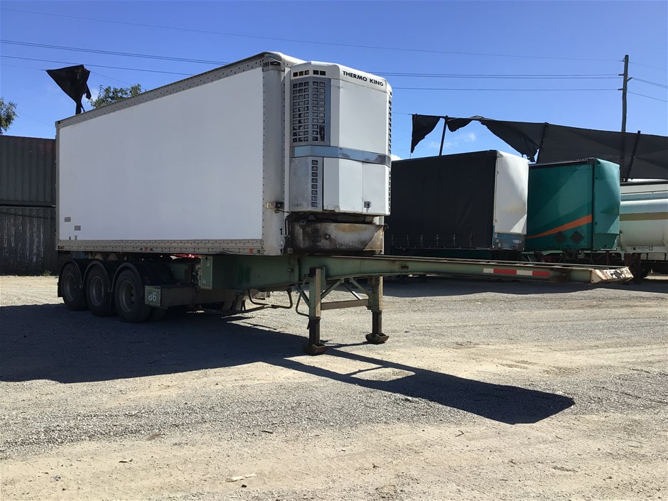 2000 PEKI Rollback Triaxle Refrigerated A Trailer Auction (0012-7056063 ...