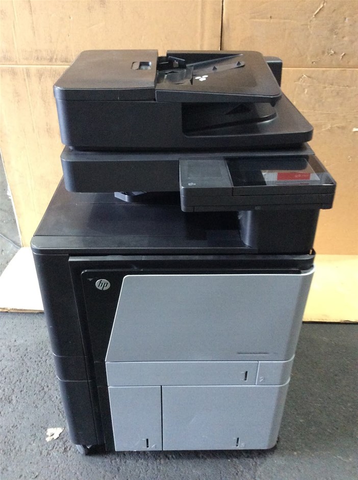 HP Color LaserJet Enterprise Flow MFP M880 Printer Auction (0008 ...