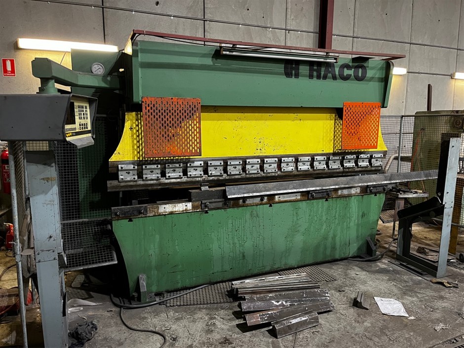 1989 HACO PPES 30 110 Hydrualic Brake Press Auction (0020-5059057 ...