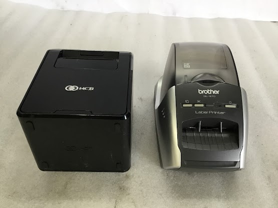 Brother QL-570&NCR Label Receipt Printer *2 Auction (0022-2565448 ...