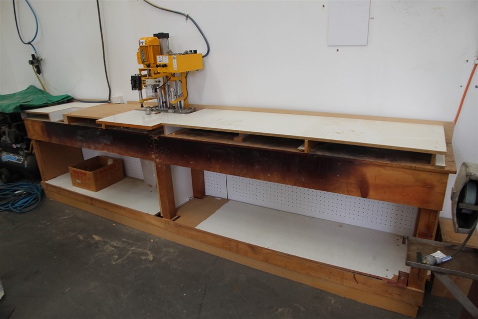 Sunwood Engineering 1001 48 Centres Hinge Bore Machine Auction (0014 ...