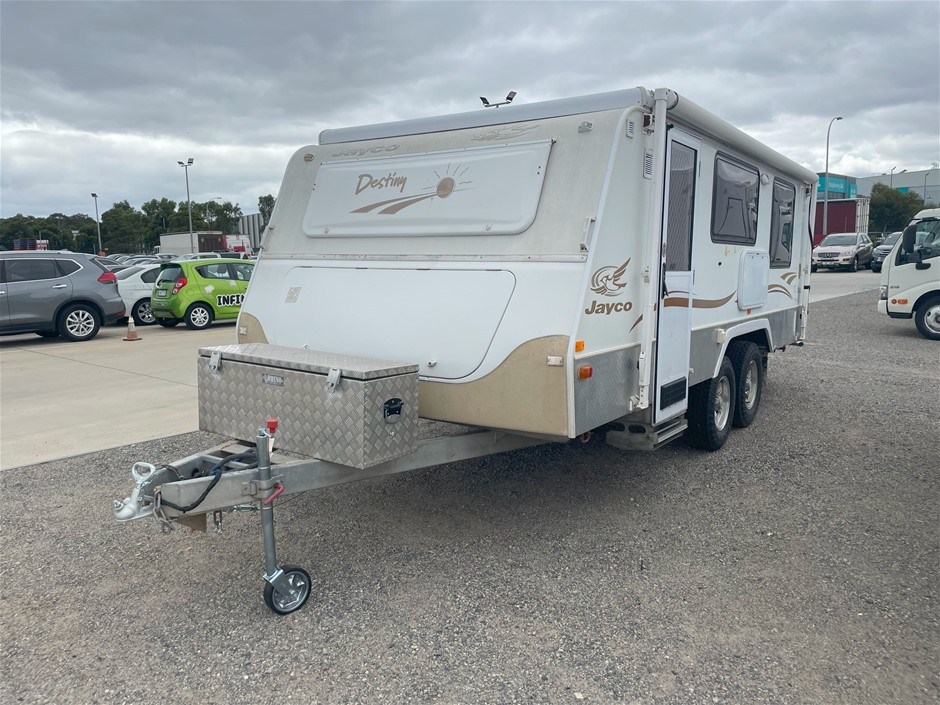 2007 Jayco Destiny Outback Caravan Auction (0001-21044208) | Grays ...