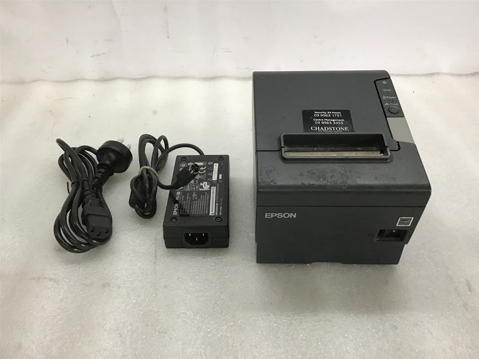 Epson M244a TM-T88V Receipt Printer Auction (0022-2565734) | Grays ...