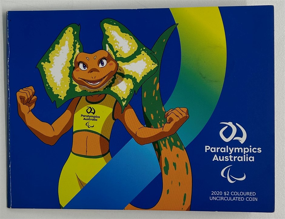 Royal Australian Mint Paralympics Australia "Set The Goal Tokyo 2020 ...
