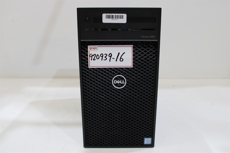 DELL PRECISION 3630 TOWER Auction (0016-9057372) | Grays Australia