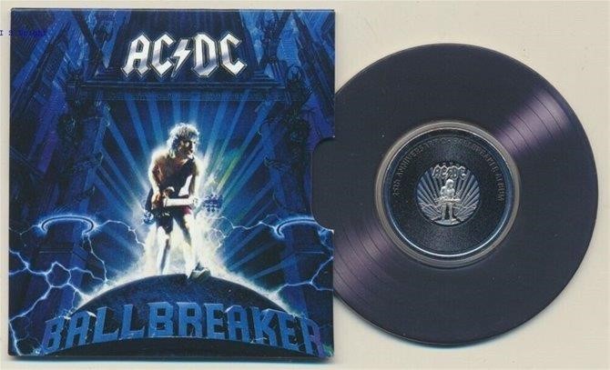 2020 20c AC/DC - Ballbreaker UNC Royal Australian Mint Auction (0003 ...