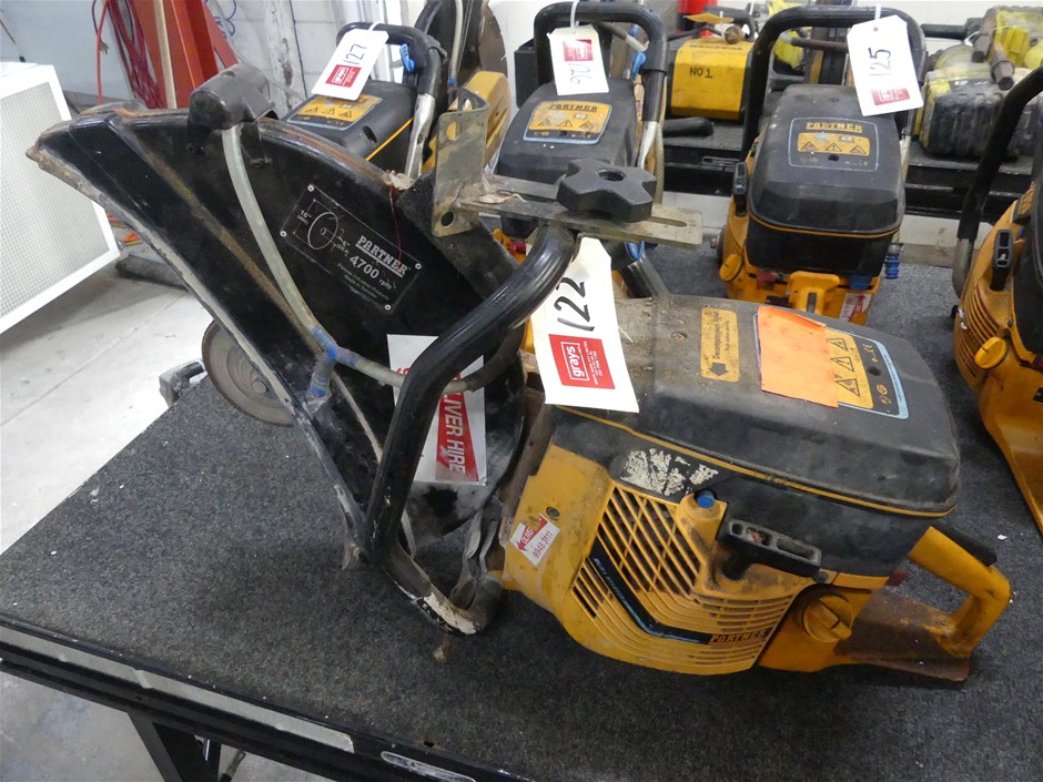 Partner K950 Petrol Powered Cutter Auction (0122-5059215) | Grays Australia