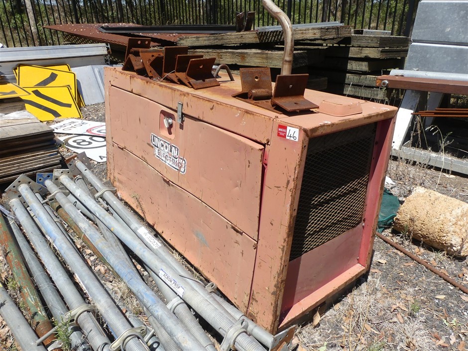Lincoln Electric Shield Arc 400AS-50 Diesel Engine Welder Auction (0046 ...
