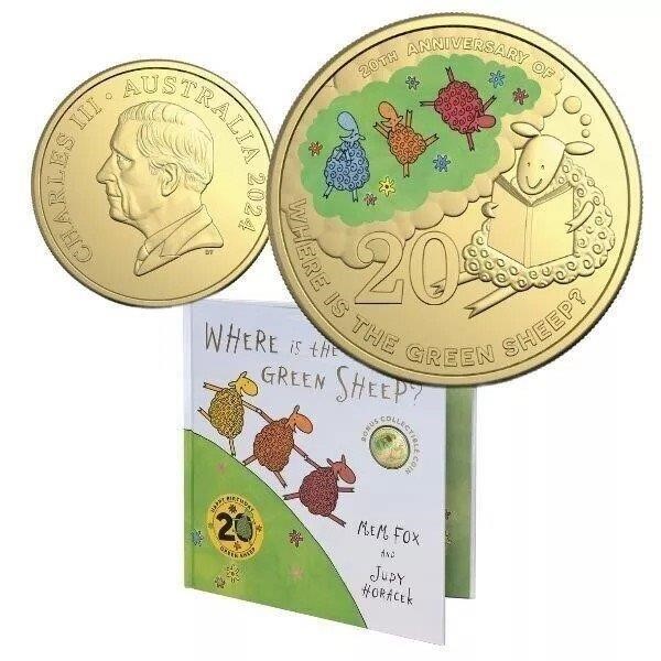 2024 20c Where is the Green Sheep Ltd Edition Golden Coin Auction (0012 ...
