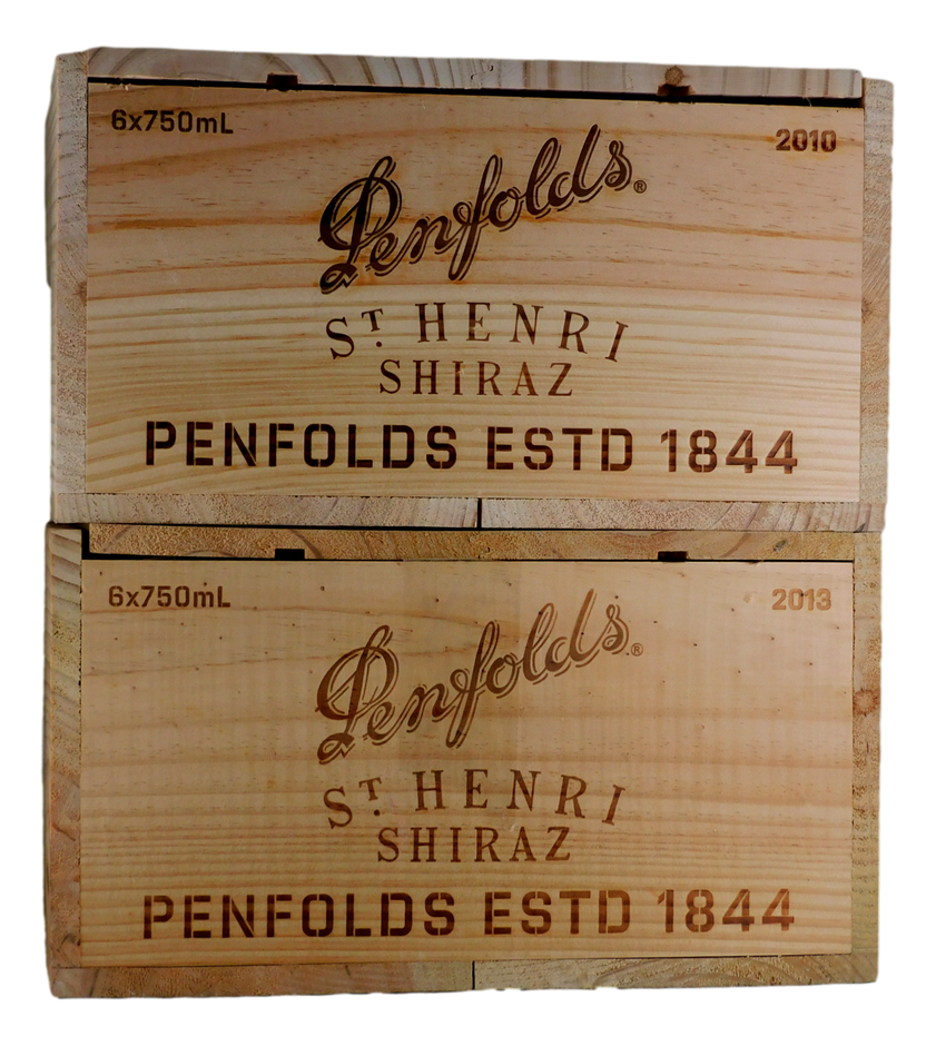 Empty Wooden Penfolds Boxes (2x Boxes) Auction (0150-10733876) | Grays ...