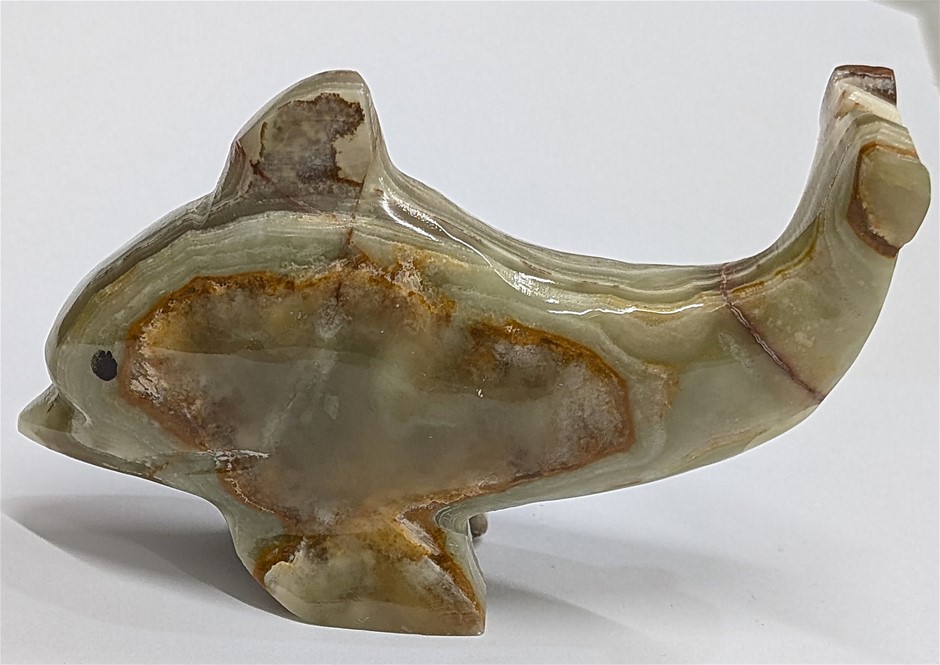Dolphin Stone Carving From Brazil Auction (0044-2566011) | Grays Australia