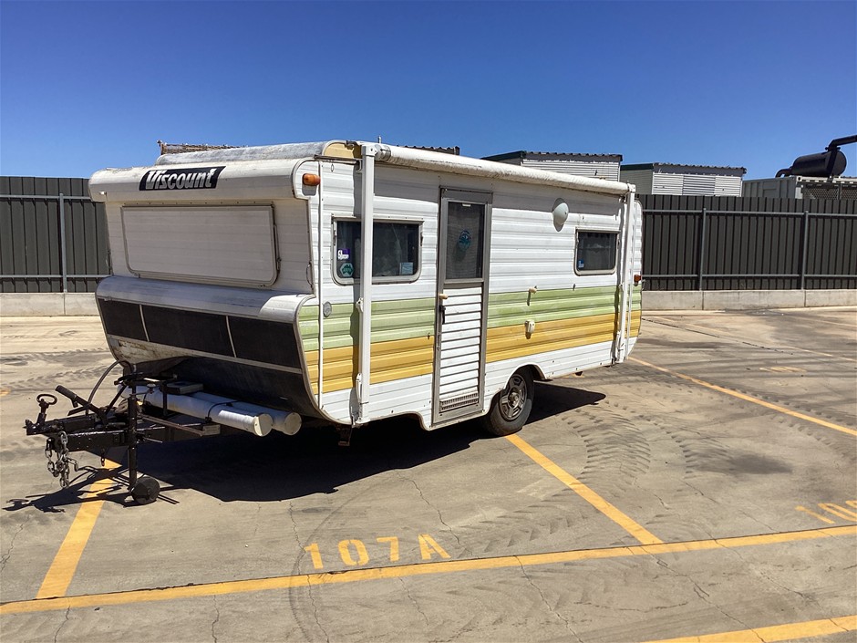 1980 Viscount Pop Top Caravan Auction (0001-60047403) | Grays Australia