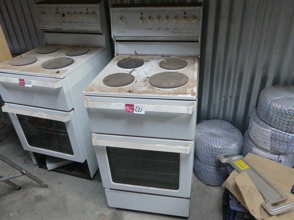 Chef Premier Co Ordinate Series Electric Oven Cook Top Auction (0621 ...