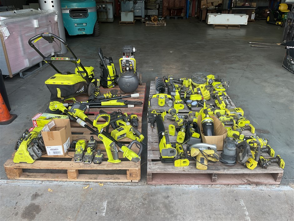 Large Ryobi Package Auction (0002-8020028) | Grays Australia