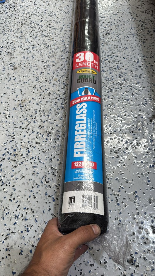 Insect Guard Fly Screen Mesh - 30 metres Auction (0029-2566227) | Grays ...